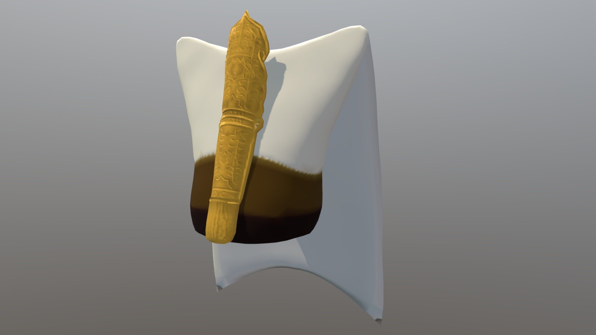 Ottoman Janissary soldier hat (for Roblox game) - 3D model by C. Kemal ...
