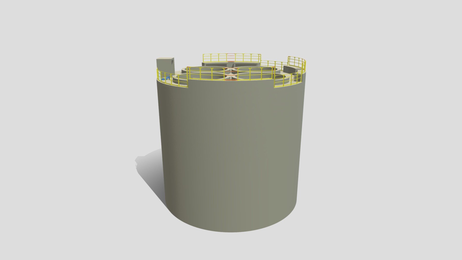 West Stack Barrier System Faces - Download Free 3D model by gharli ...