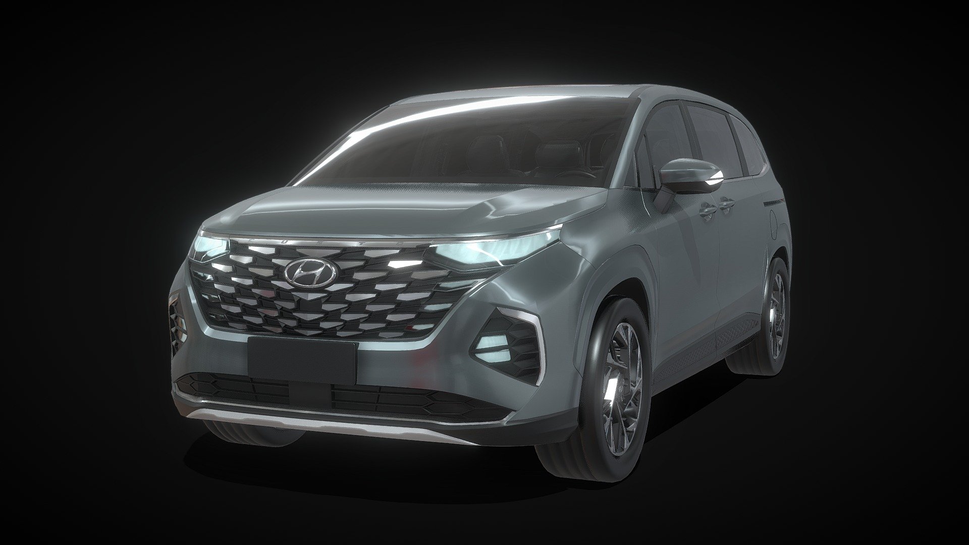 Hyundai Custo - Buy Royalty Free 3D model by karaman.arman [a18e89e] - Sketchfab Store