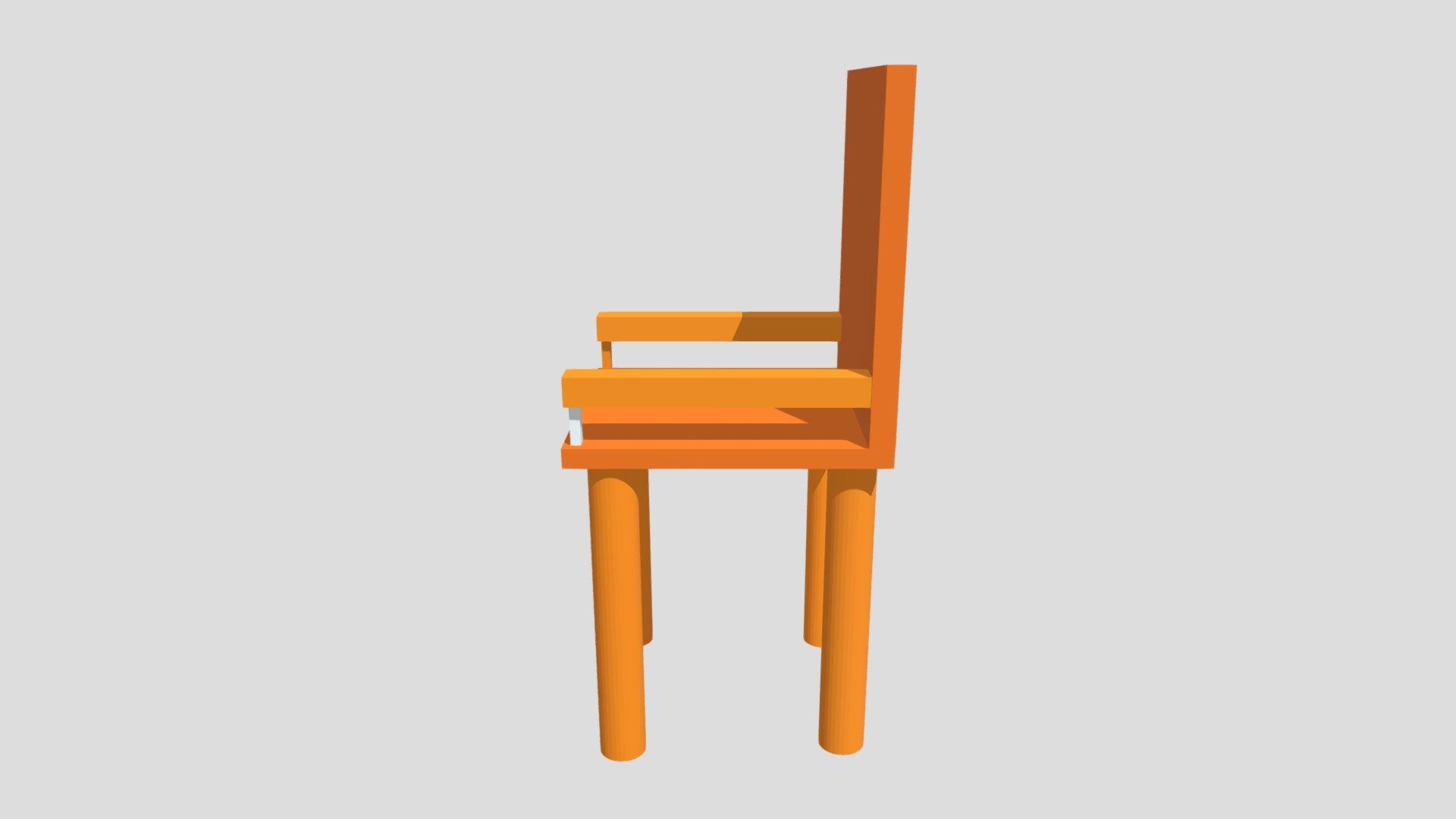Handcrafted Wooden Chair 3D Model - Download Free 3D model by Abhinav ...
