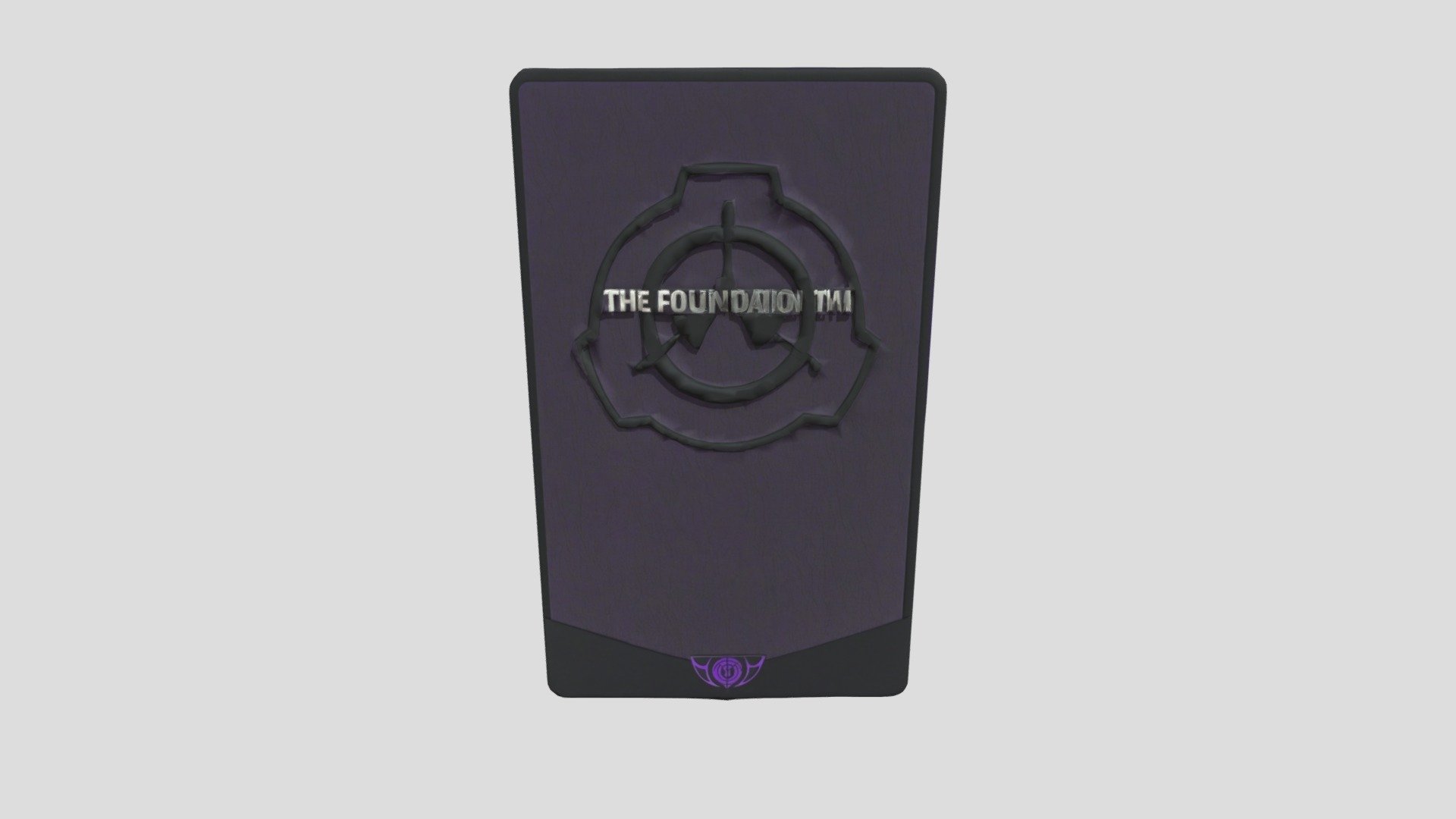 The back of SCP-3301 cards. - Download Free 3D model by WendyShadowGaming [a18ec96] - Sketchfab