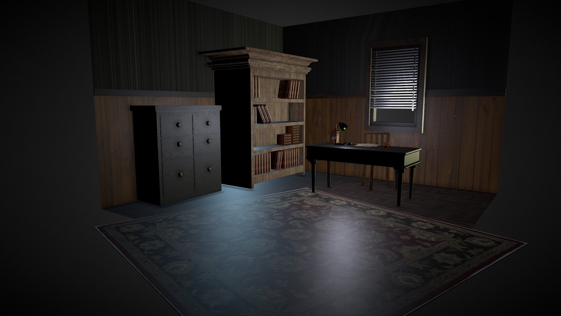 detective cabinet - 3D model by D3B11L (@ajkarsedalihev) [a18fc27 ...