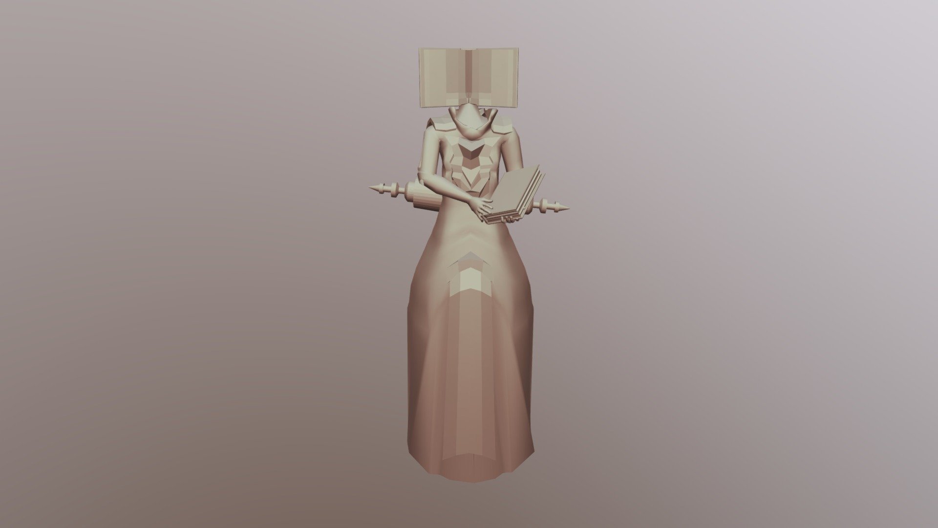 Librarian - 3D model by Sloga (@Rearsky) [a193013] - Sketchfab