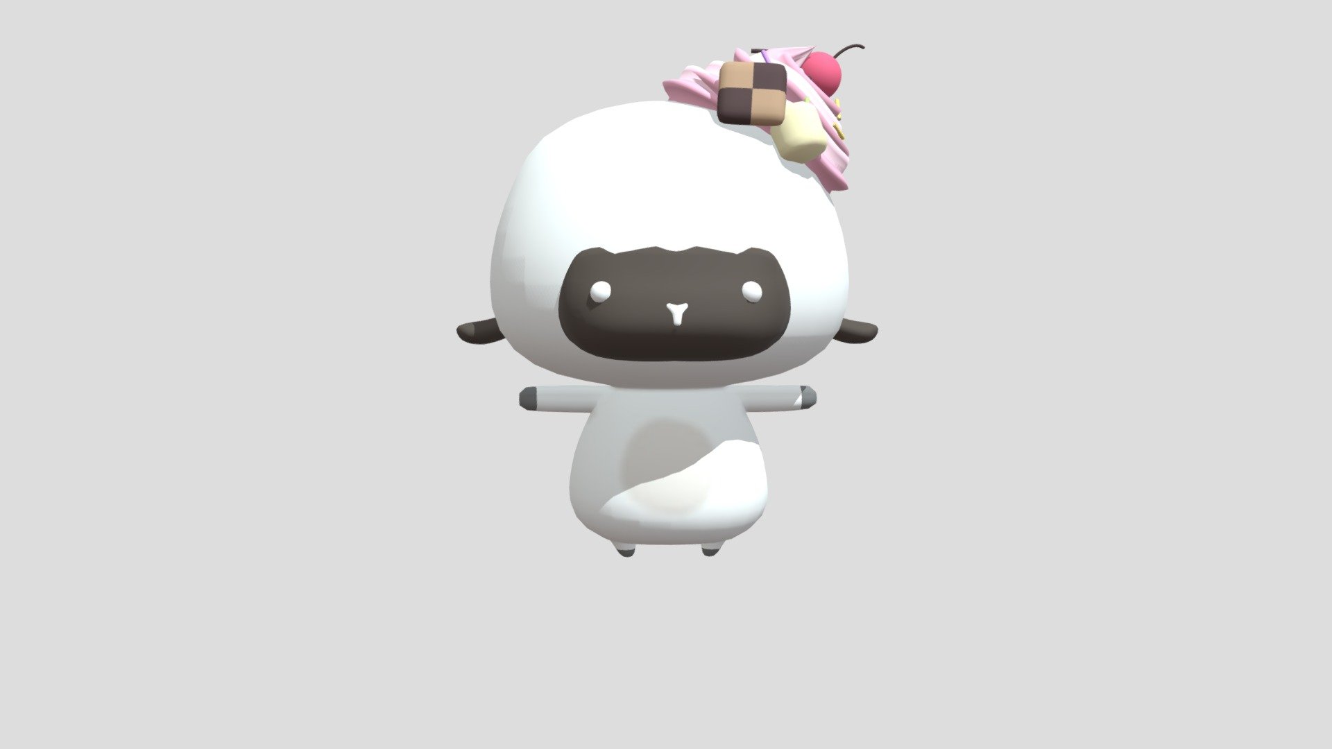 SweetSheep - 3D model by FluffubSheepub [a194540] - Sketchfab