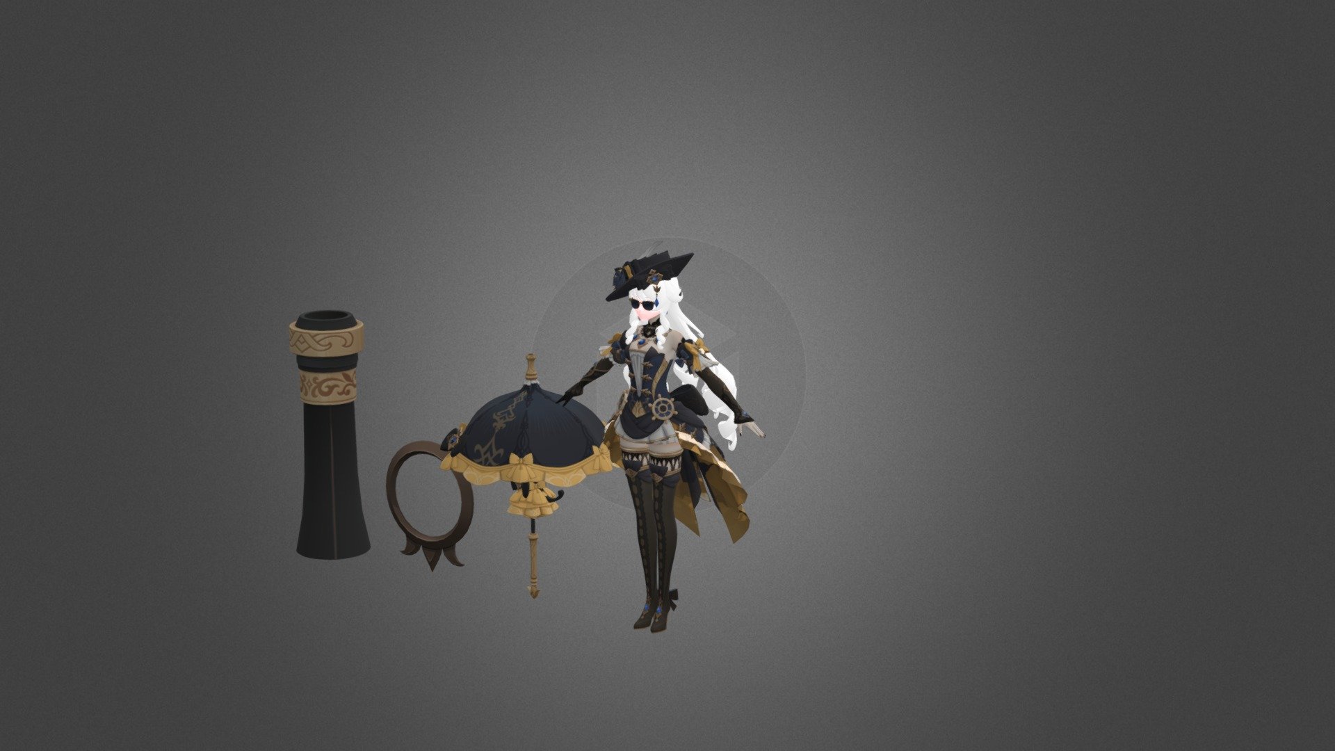 (Original God) Navia - Download Free 3D model by haohao2210 [a197b1b ...