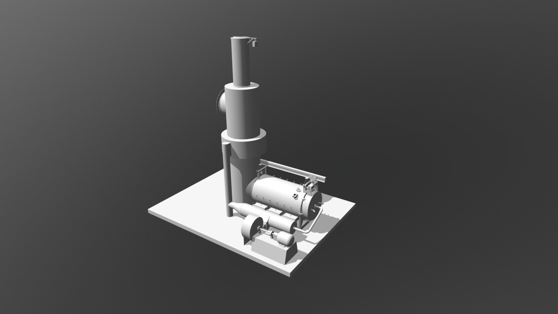 Horizontal Burner - 3D model by globalprocessgroup [a19965b] - Sketchfab