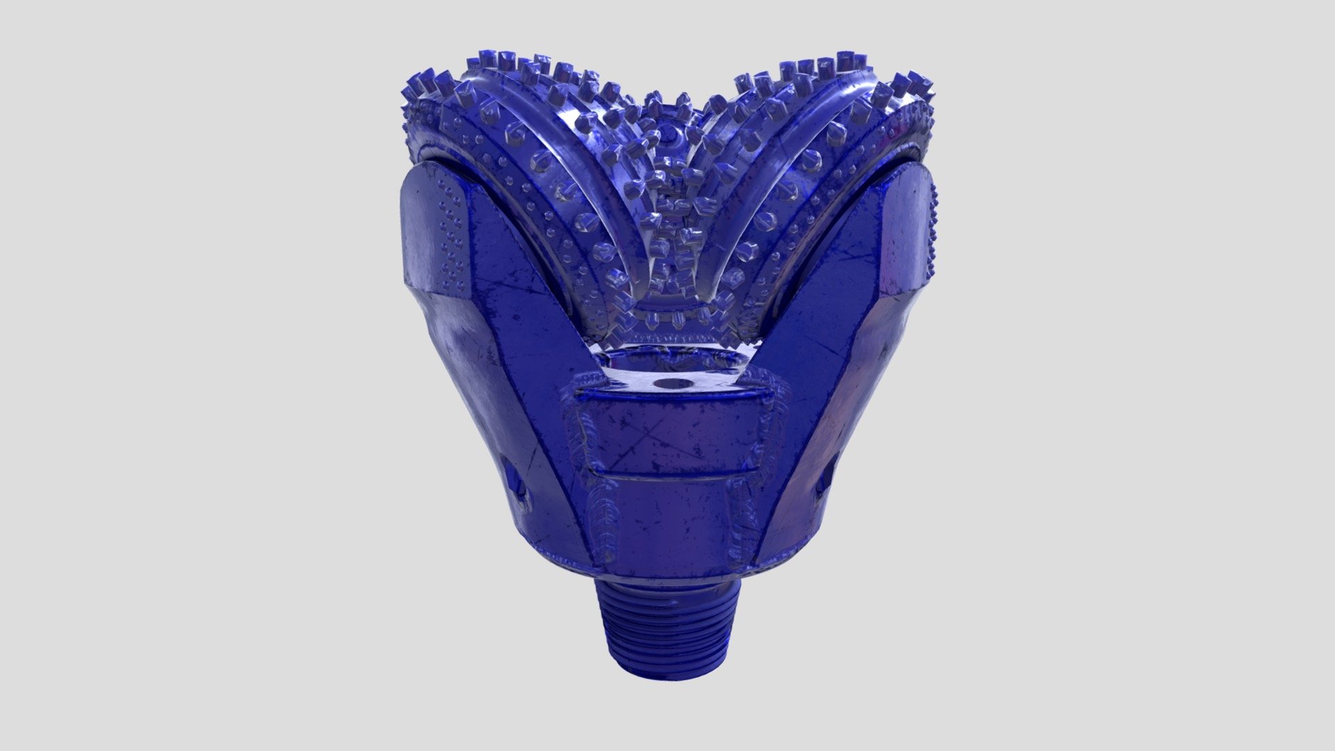 Roller cone bit - 3D model by EnergyHub [a19b999] - Sketchfab