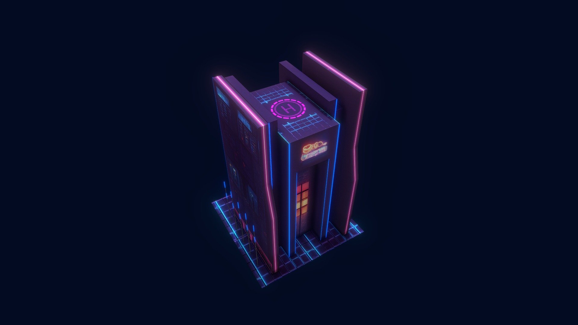 CyberBuild - 3D model by paix (@baristurkmen) [a19c8d8] - Sketchfab