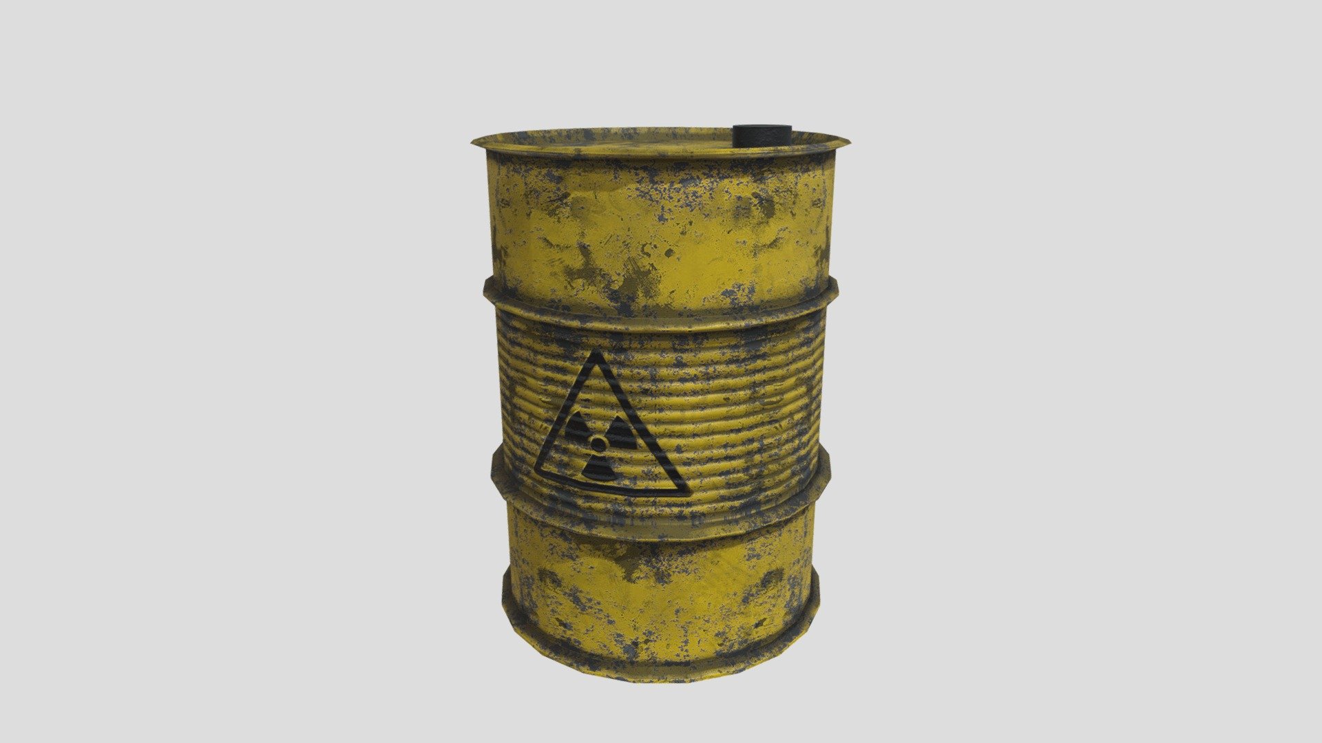 Nuclear Waste Barrel Model - Download Free 3D model by A.M.G (@alex_amg ...
