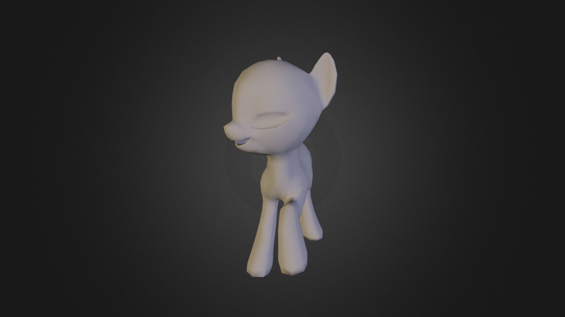 Pony Models Mane 6 Pose 01 - 3D model by seriouspigalt [a19ff88 ...