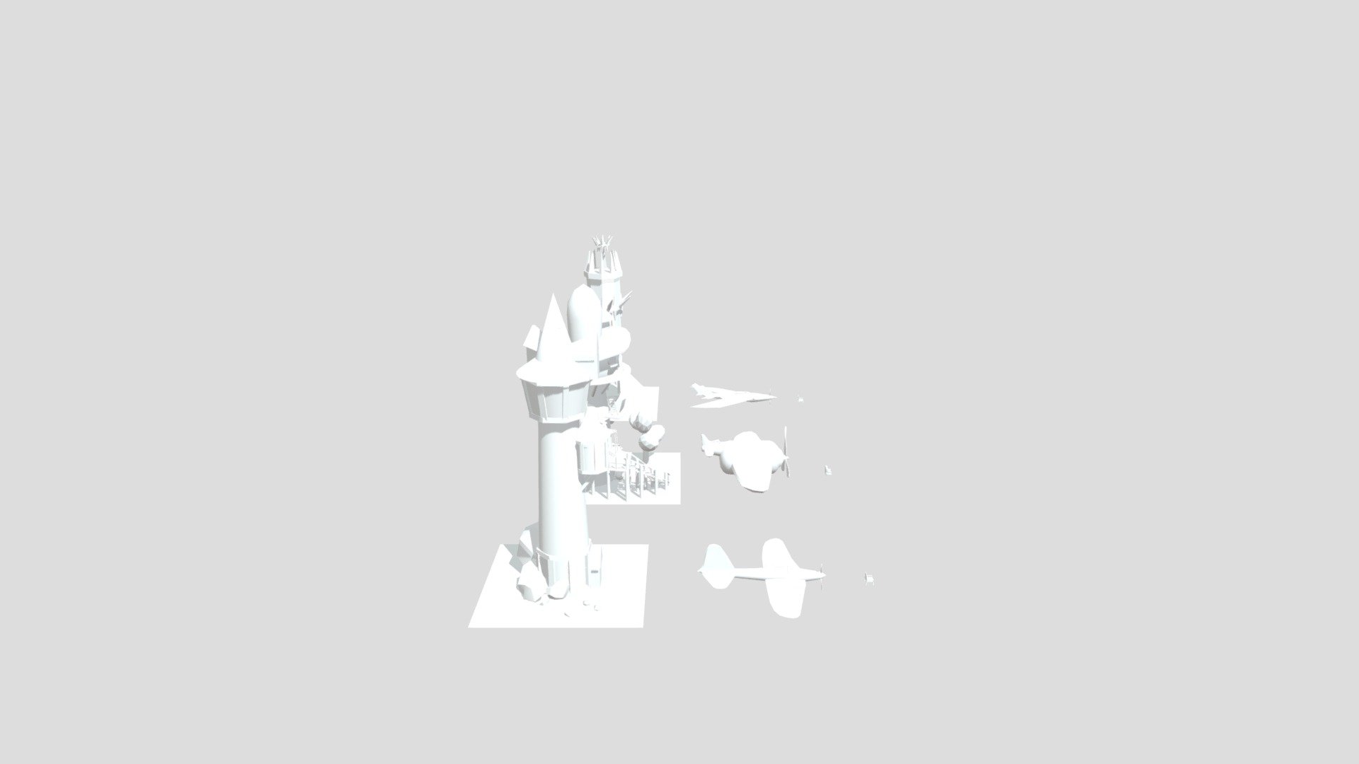 DZ_3_Siluets - Download Free 3D model by ketrin9630 [a1a1627] - Sketchfab