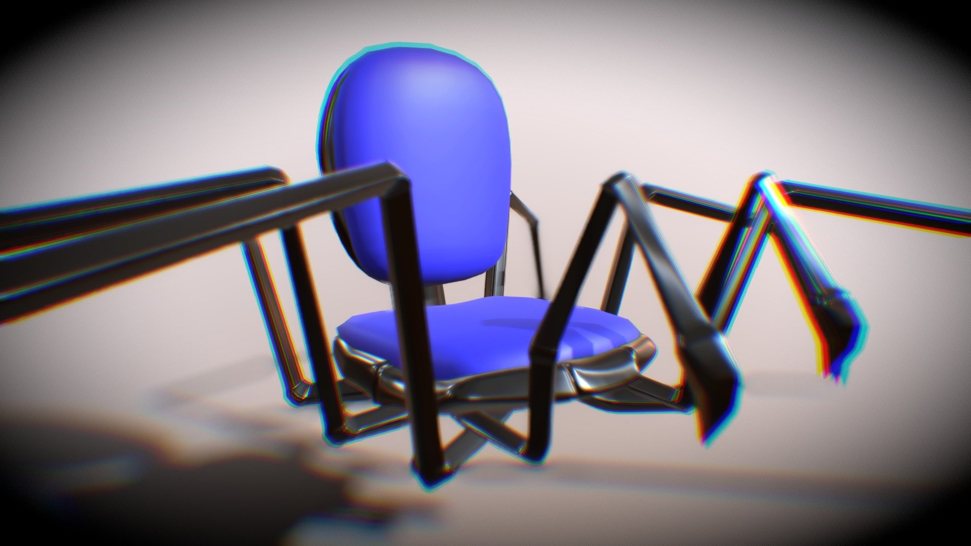 Spider Chair - Download Free 3D model by Lucia Criscuolo (@Neruth ...