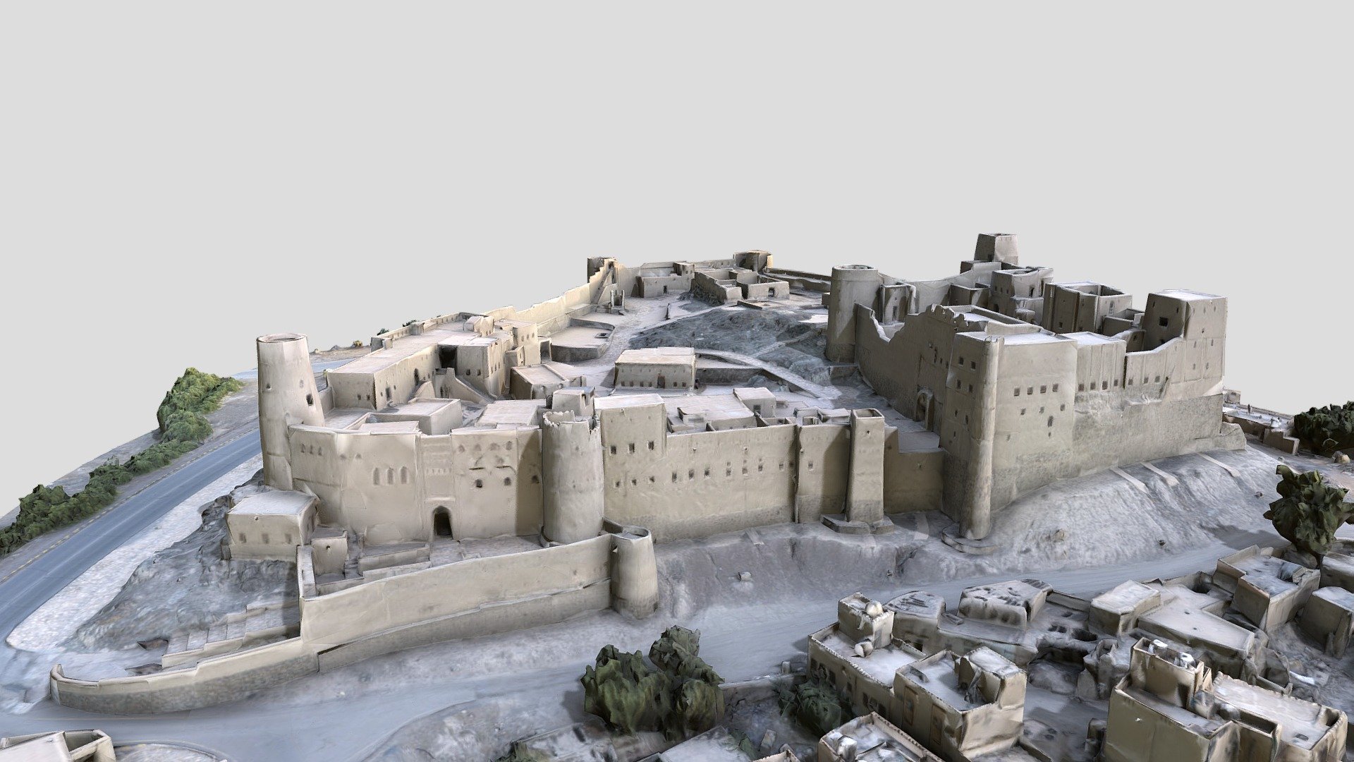 [AR] Bahla Fort - Oman - 3D model by UNESCO Dive into Heritage ...