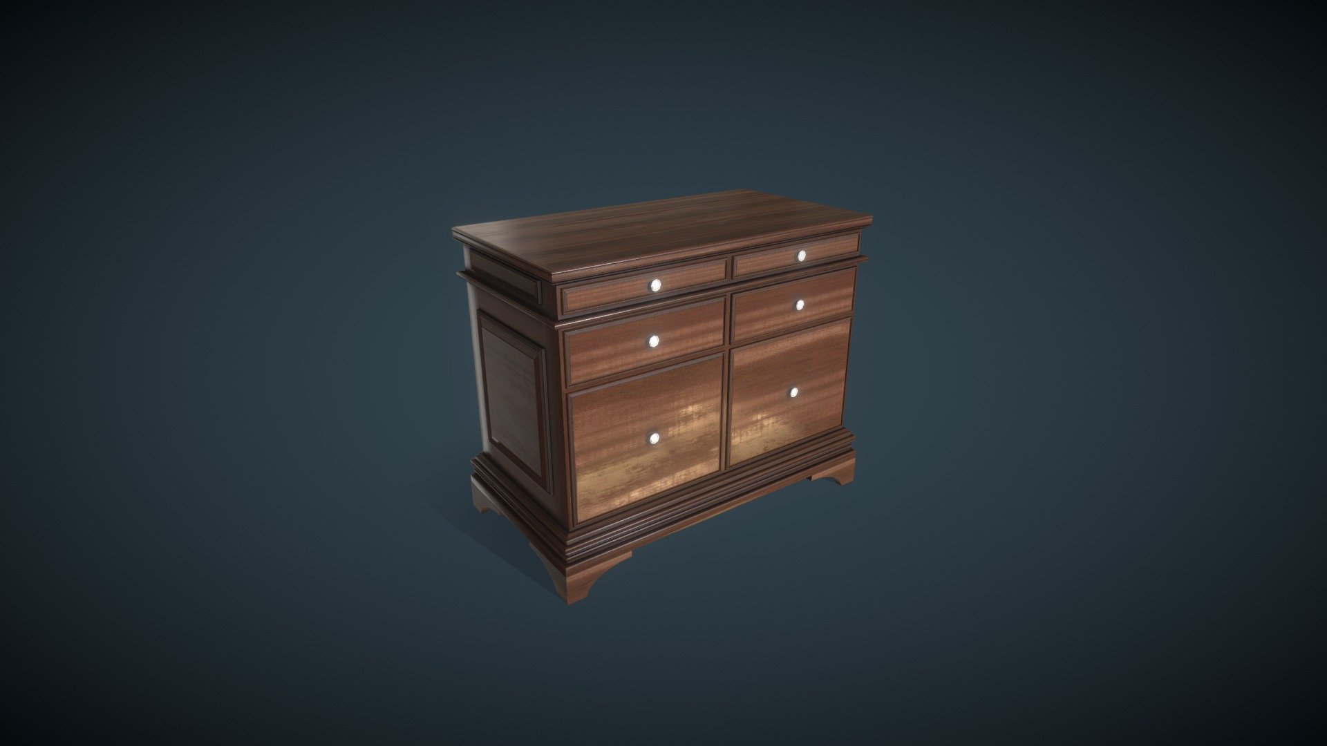 Classic Office Stand - Buy Royalty Free 3D model by Brandon Westlake ...