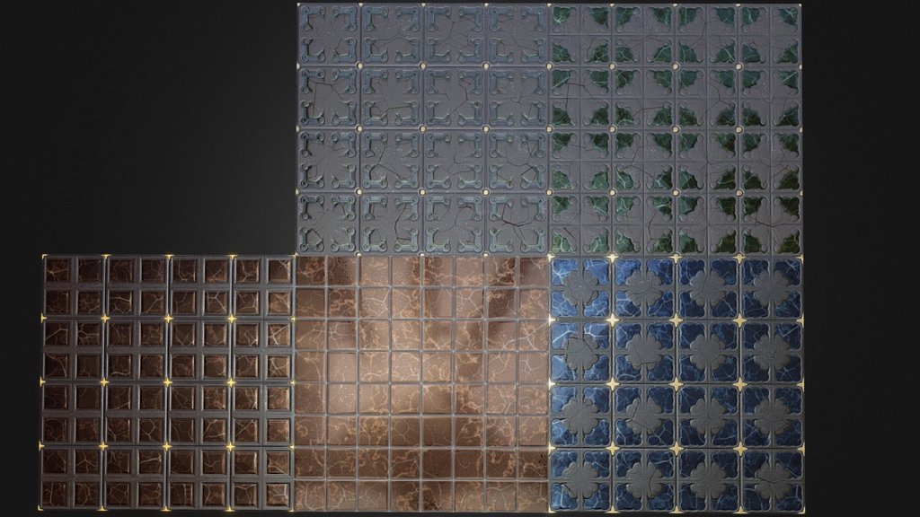 procedural tile (1024) (WIP) - 3D model by GreenAvoy (@greenavoy04 ...