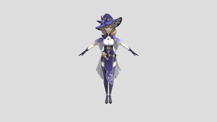 Genshinimpact 3D models - Sketchfab