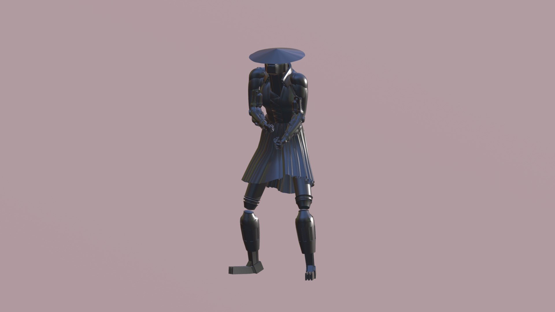 samurai robot - Animated - Download Free 3D model by jrkersten [a1a46d3] - Sketchfab