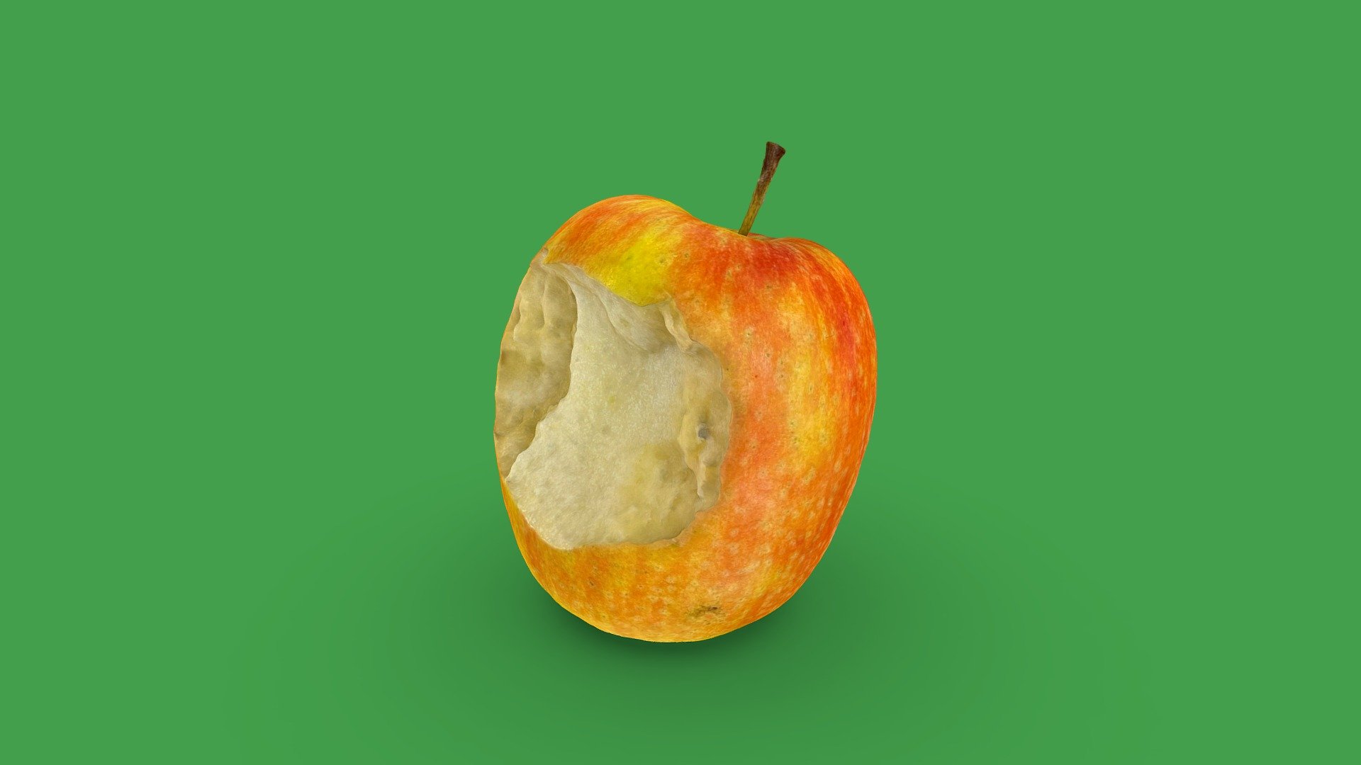 Apple with bite - 3D model by Andrei Alexandrescu (@Andrei_Alexandrescu ...