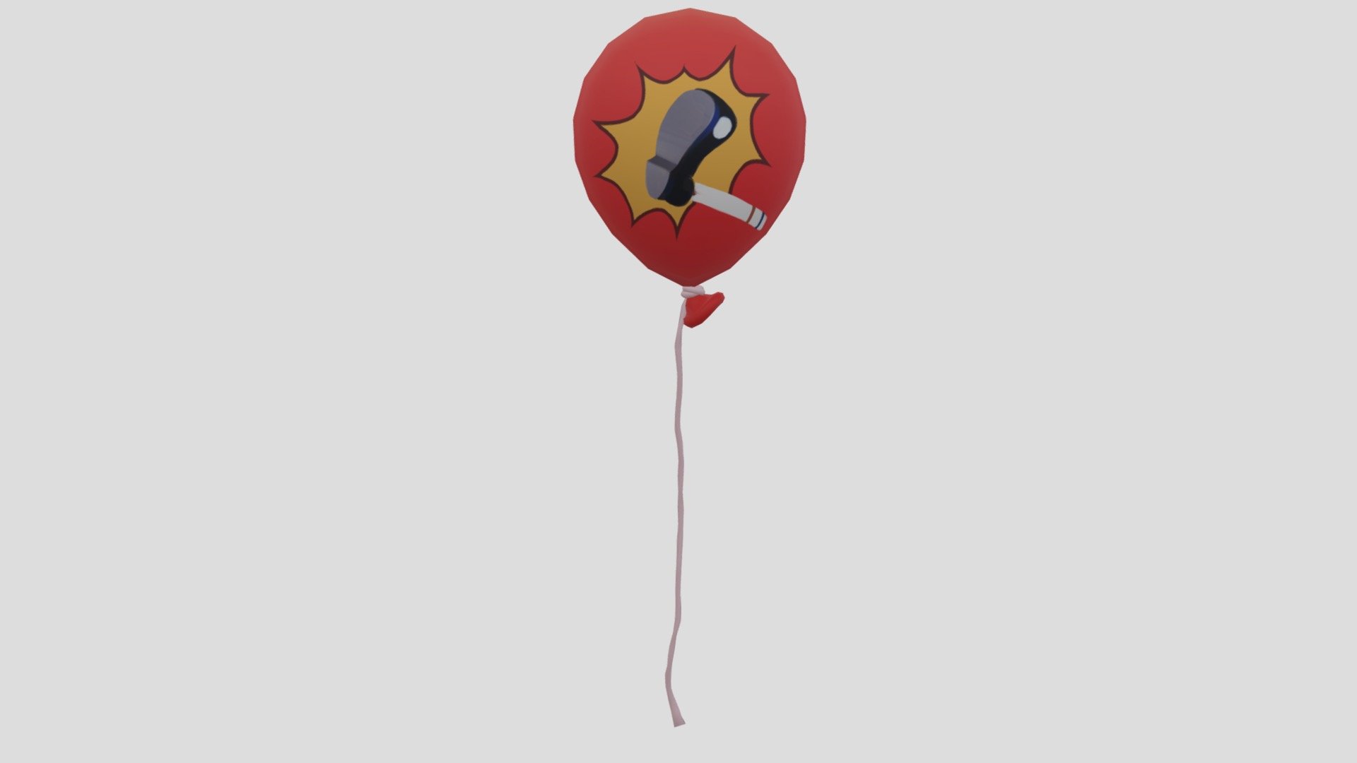 SB Cosmic Shake - Karate Kick Balloon - 3D model by SMF Features ...