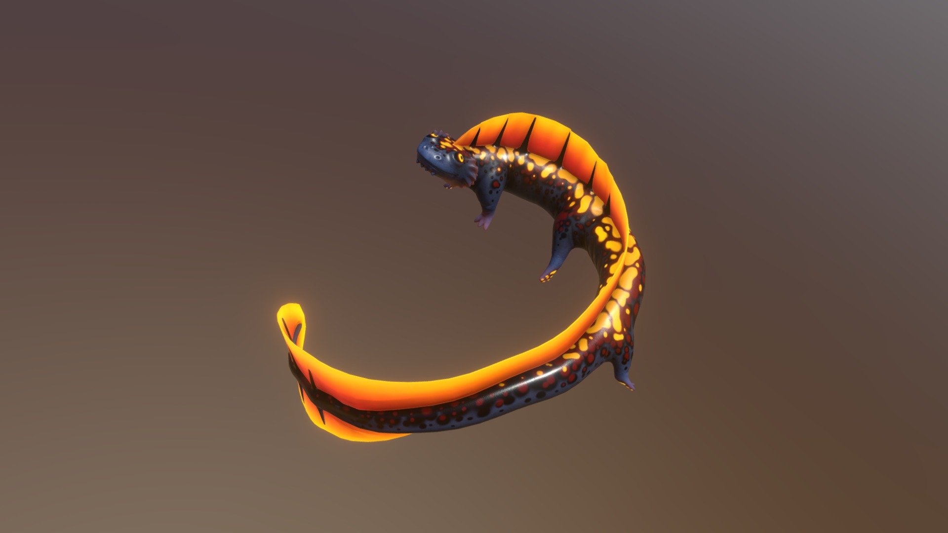 Salamander Dragon - 3D model by KeenanG (@KeenanG2) [a1a71ca] - Sketchfab