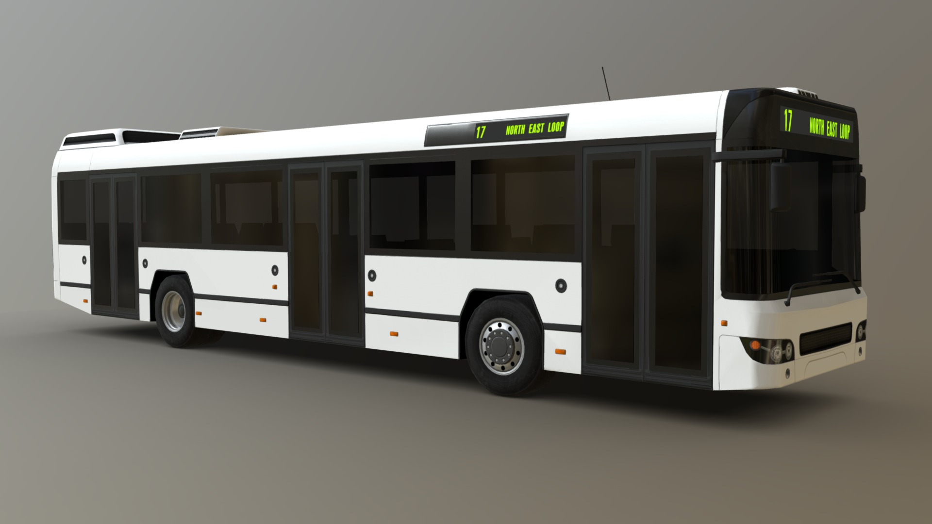 City Bus (Low Poly) - Buy Royalty Free 3D model by Aglobex (@aglobex3d ...