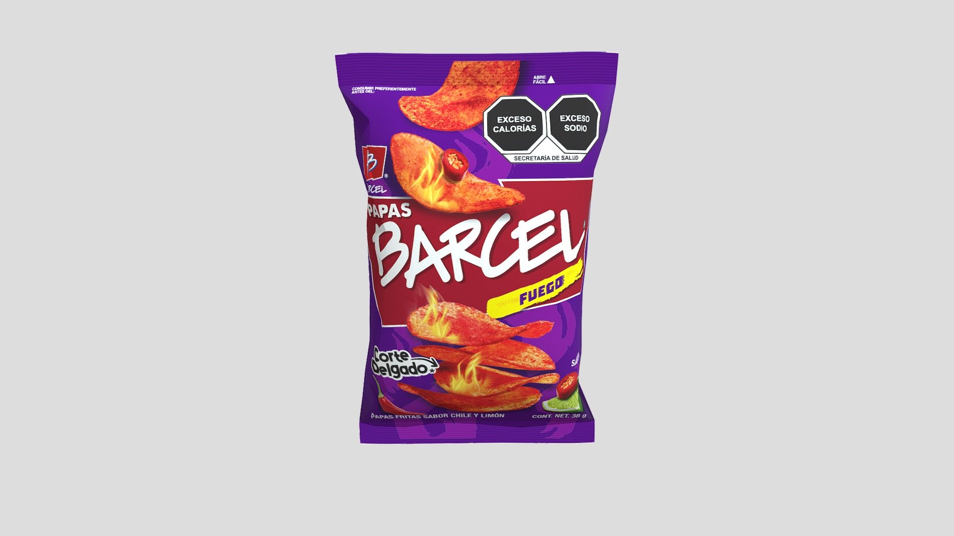 Papas Fuego 38g 3d Model By Xiumtz [a1a7488] Sketchfab