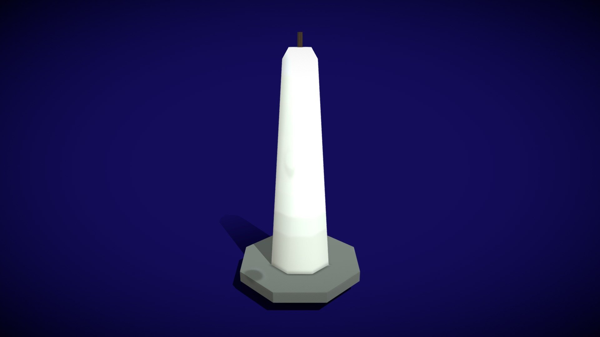 Candle - 3D model by cariannasd [a1a79e1] - Sketchfab