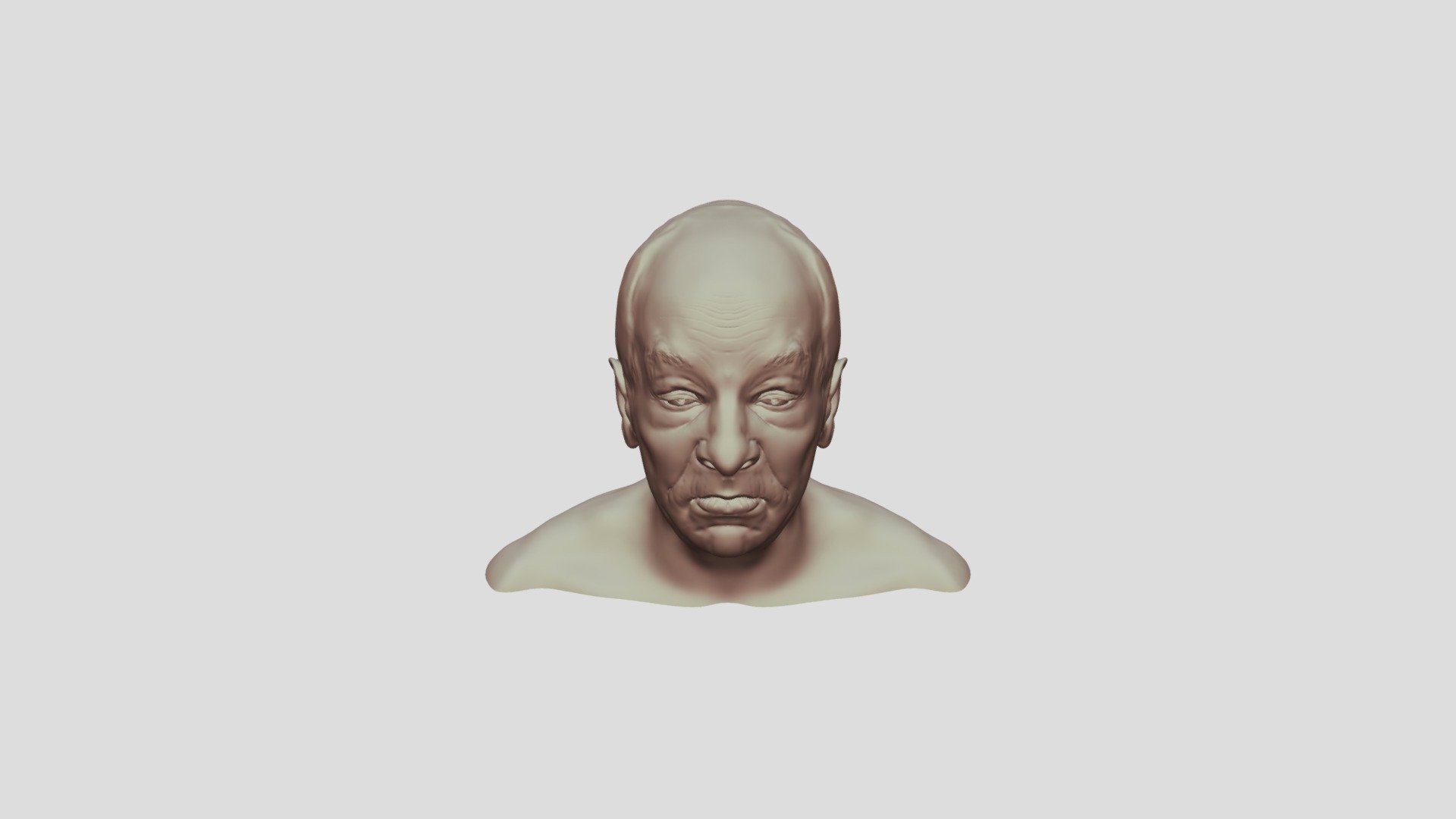 Old Man Portrait - 3D model by Dani.Petria [a1a8a46] - Sketchfab