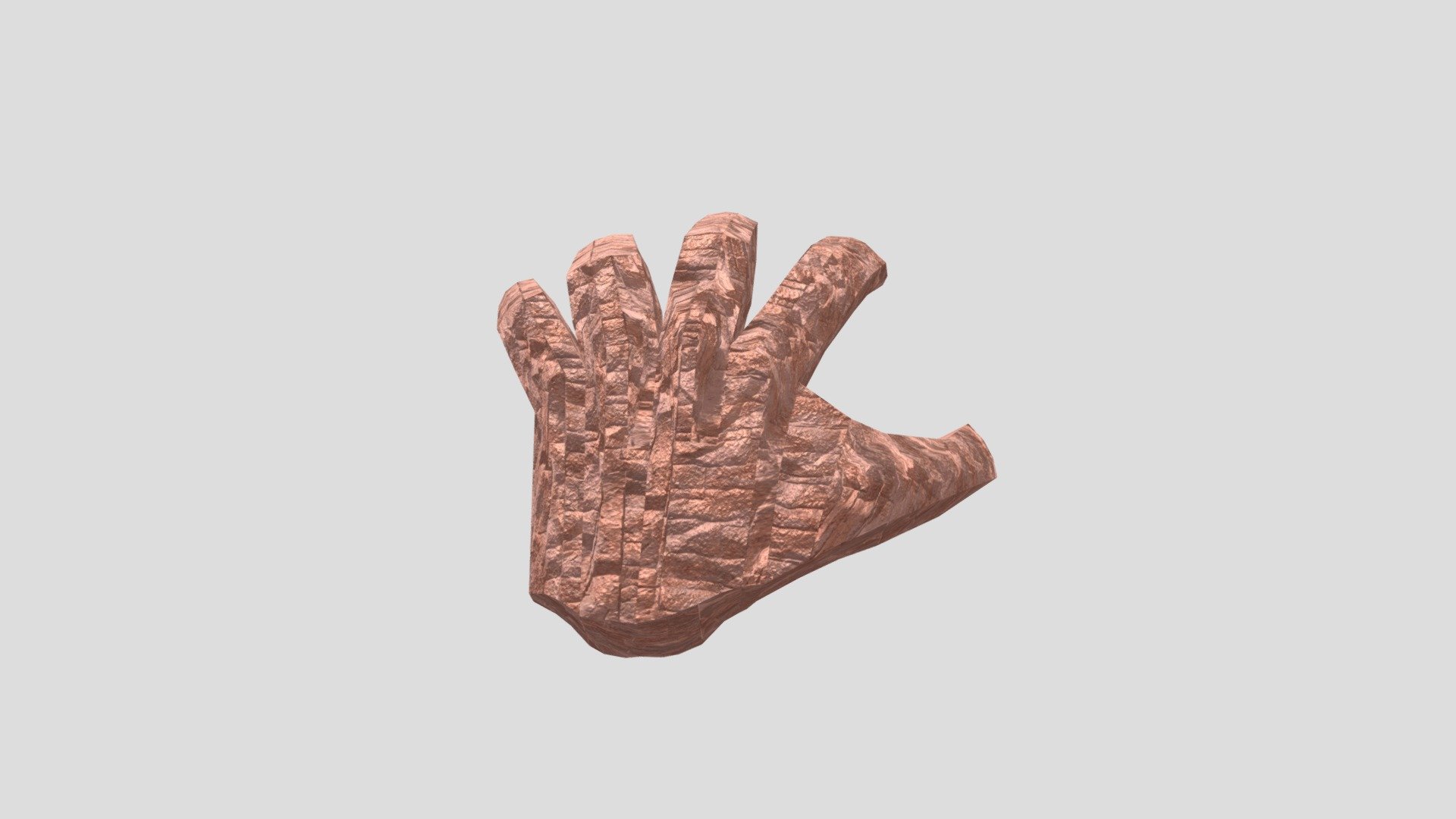 Hand Rock - 3D model by WyattR22 [a1ab546] - Sketchfab