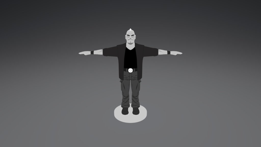 Tyrus Full Low 01 - 3D model by protomenace [a1abdca] - Sketchfab