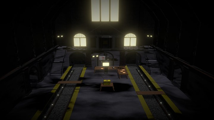 Train-station 3D models - Sketchfab