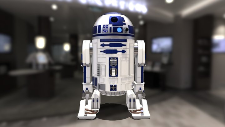 Astromech 3D models - Sketchfab
