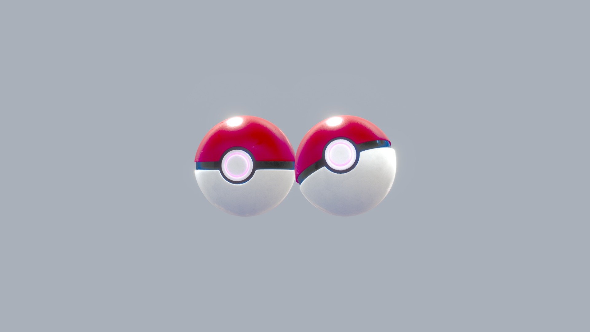 Pokeballs - Download Free 3D model by Alex (@alexalessi) [a1adf0c ...