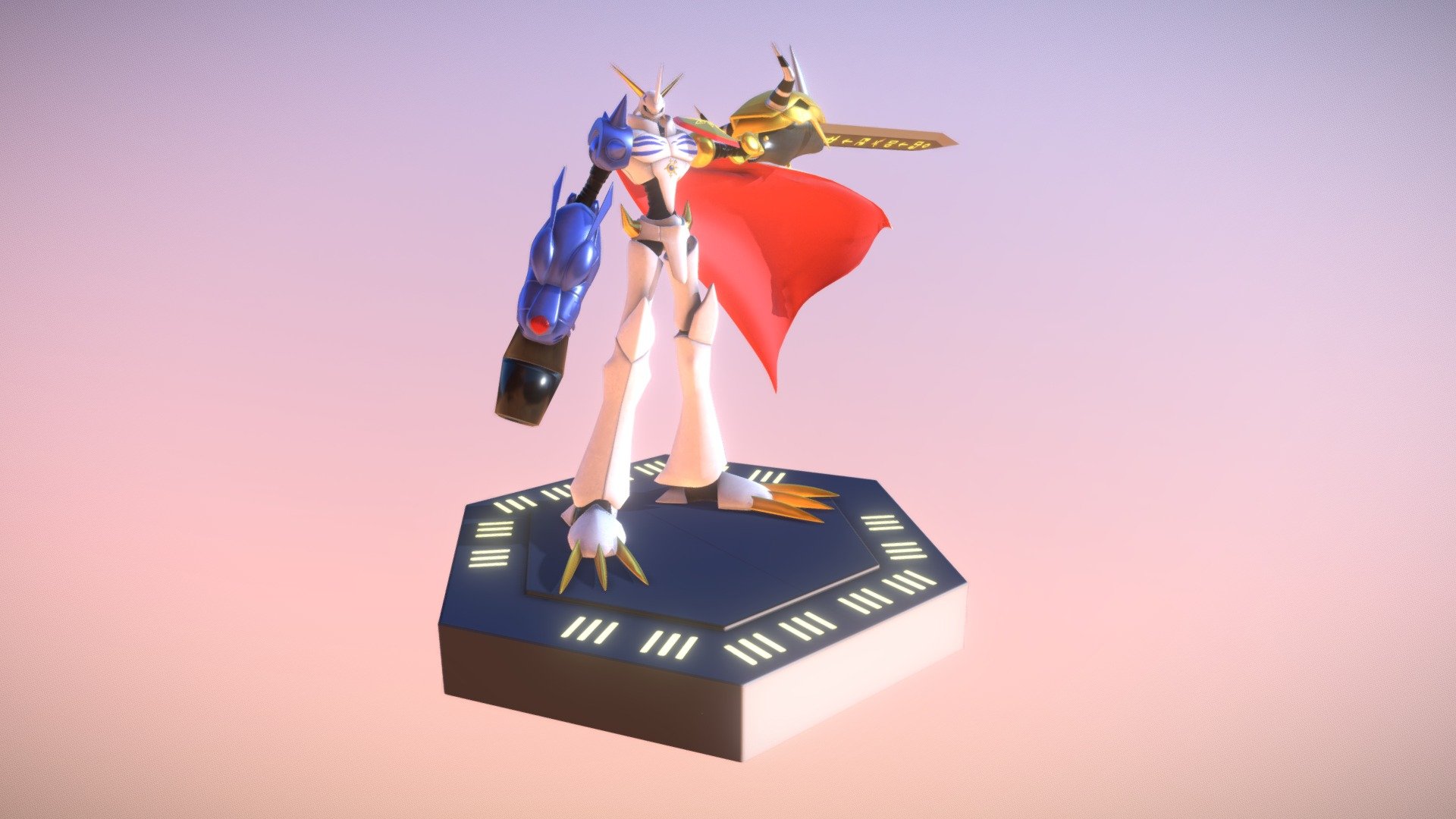 Omnimon - 3D model by MyrmyDon (@sanderjoemets) [a1adf19] - Sketchfab