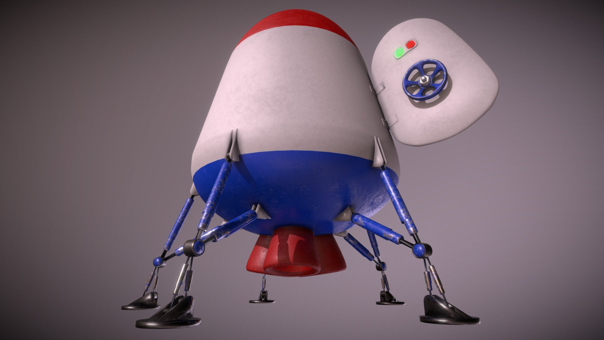 Space Pod - 3D model by xav333ier [a1aea2c] - Sketchfab