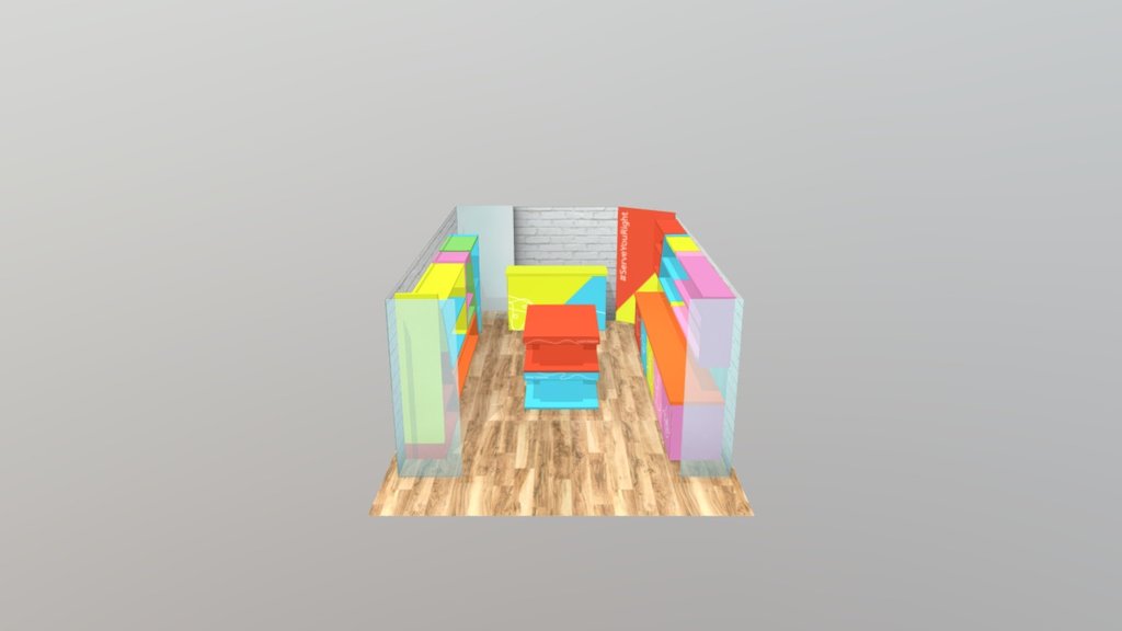 Tupperware 3D Store Design - 3D model by russellie [a1afefd] - Sketchfab
