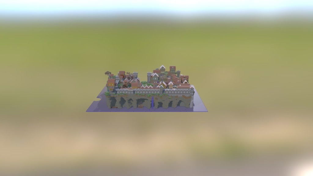 Spawn Minecraft - 3D model by Booclaw [a1b01e3] - Sketchfab