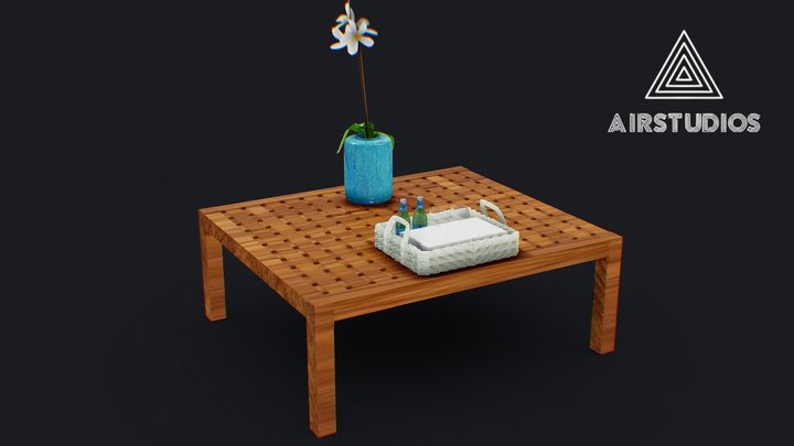 Hotel-table 3D models - Sketchfab