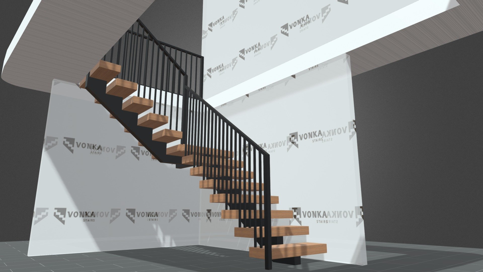 Jack v1 home3 - Download Free 3D model by Arek @ Vonka Stairs (@A.Vonka ...