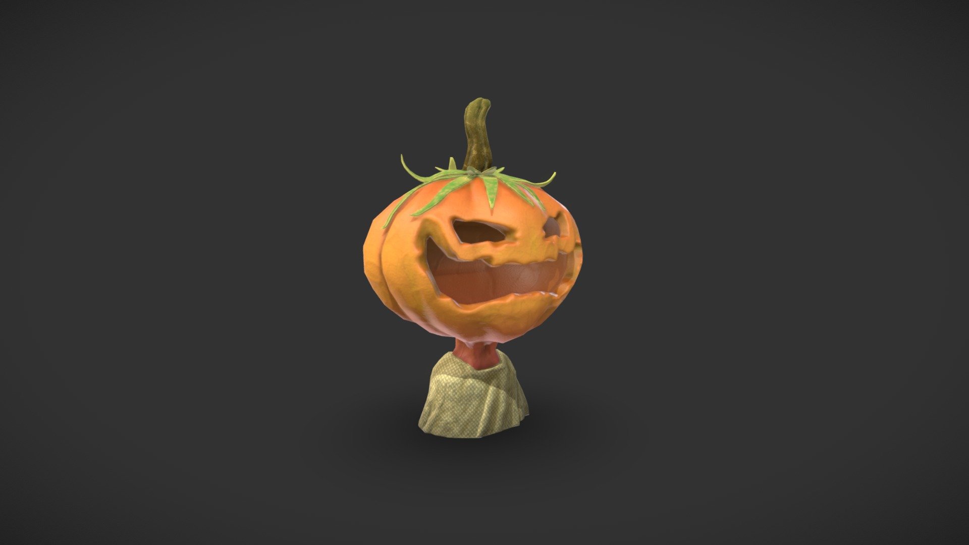 Pumpkin - 3D model by hugojobe [a1b3e5b] - Sketchfab