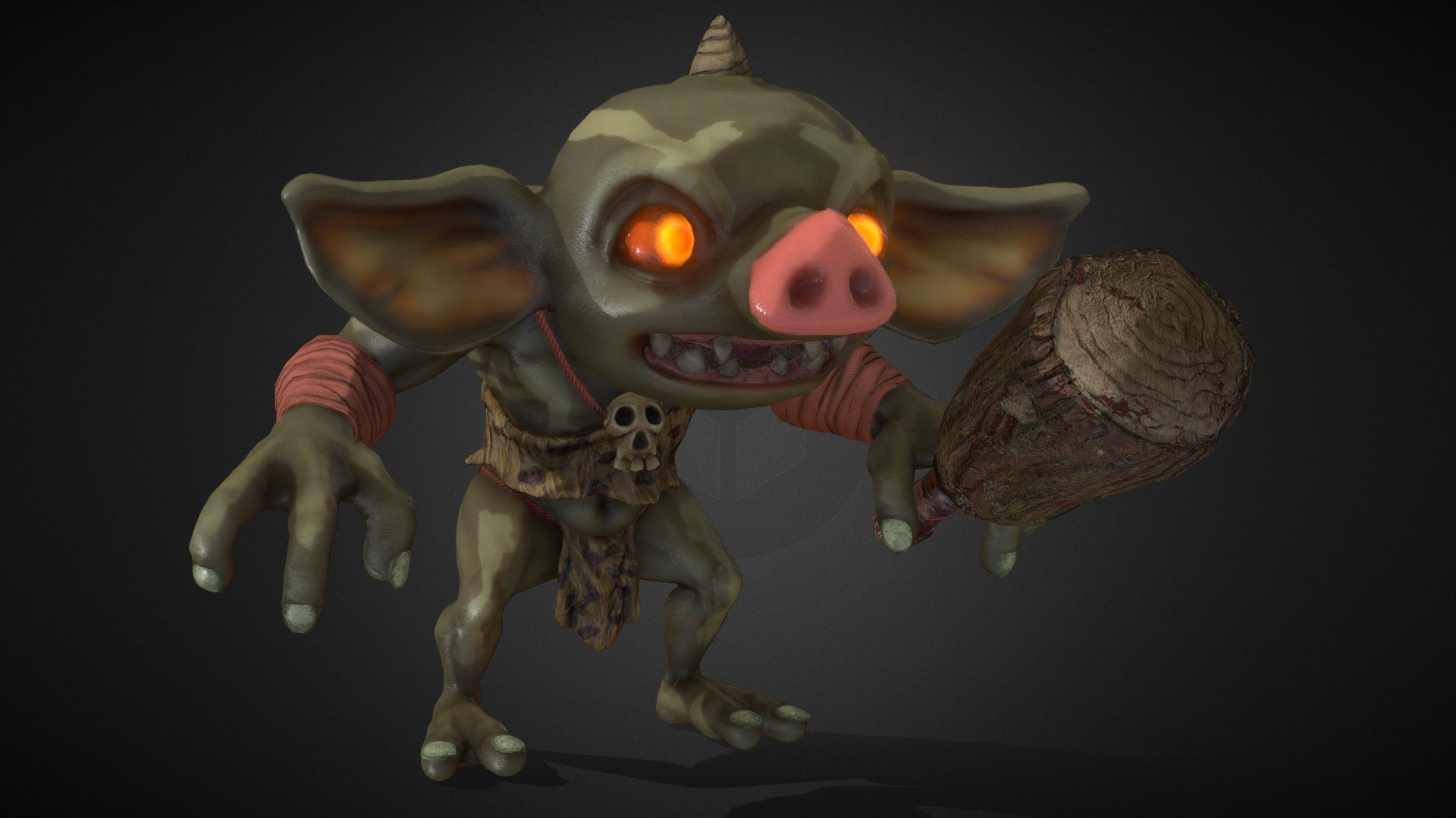 Bokoblin - 3D model by wazaha [a1b42c0] - Sketchfab