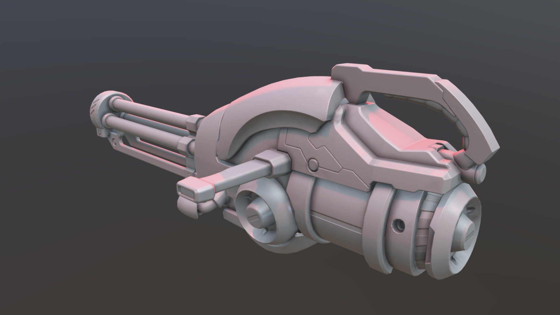 HMG FireFall (Fan Art) - 3D model by marchandventer [a1b56bf] - Sketchfab