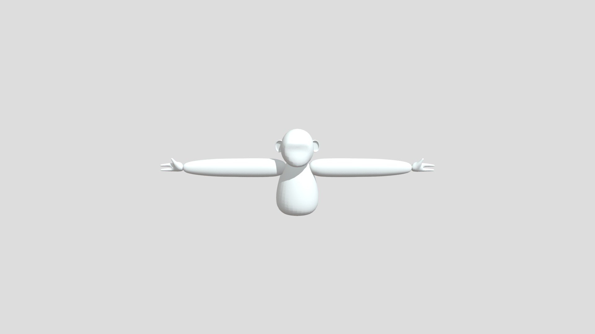 Good Monkey Model - 3D model by locko vr (@johnpelcheriii) [a1b5b66 ...