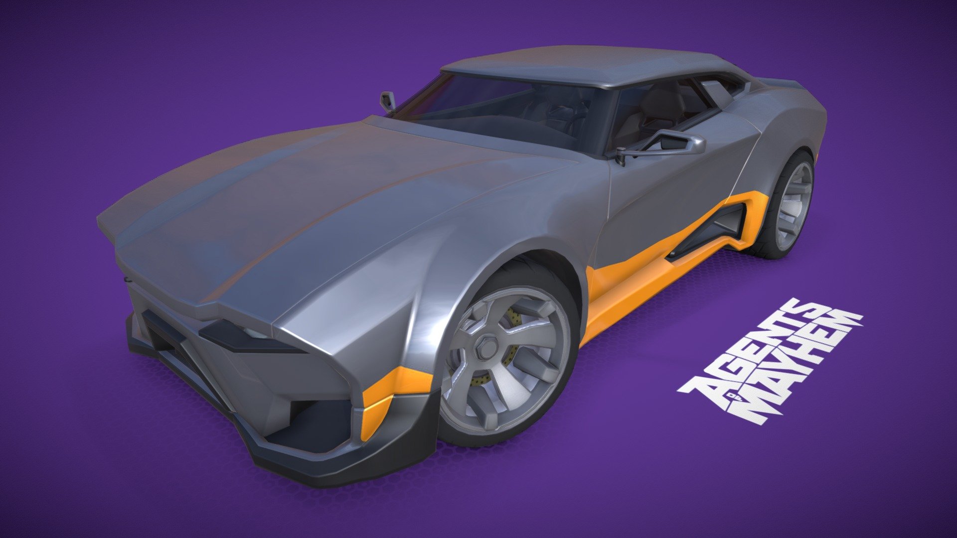 HAMMERHEAD - Agent Muscle Car - 3D model by baronkri [a1b642d] - Sketchfab