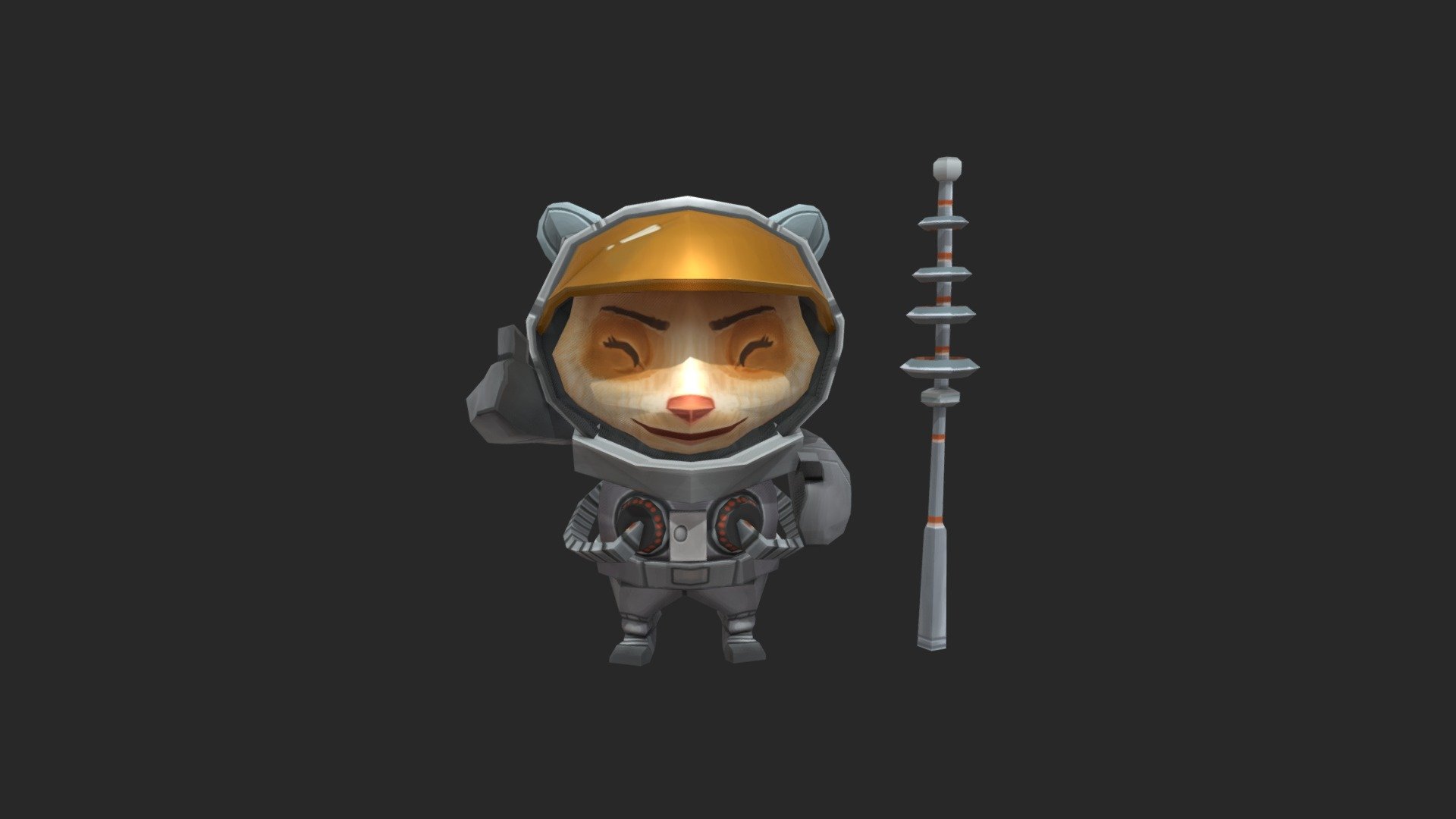 Teemo - 3D model by lovelyjeong98 [a1b684c] - Sketchfab