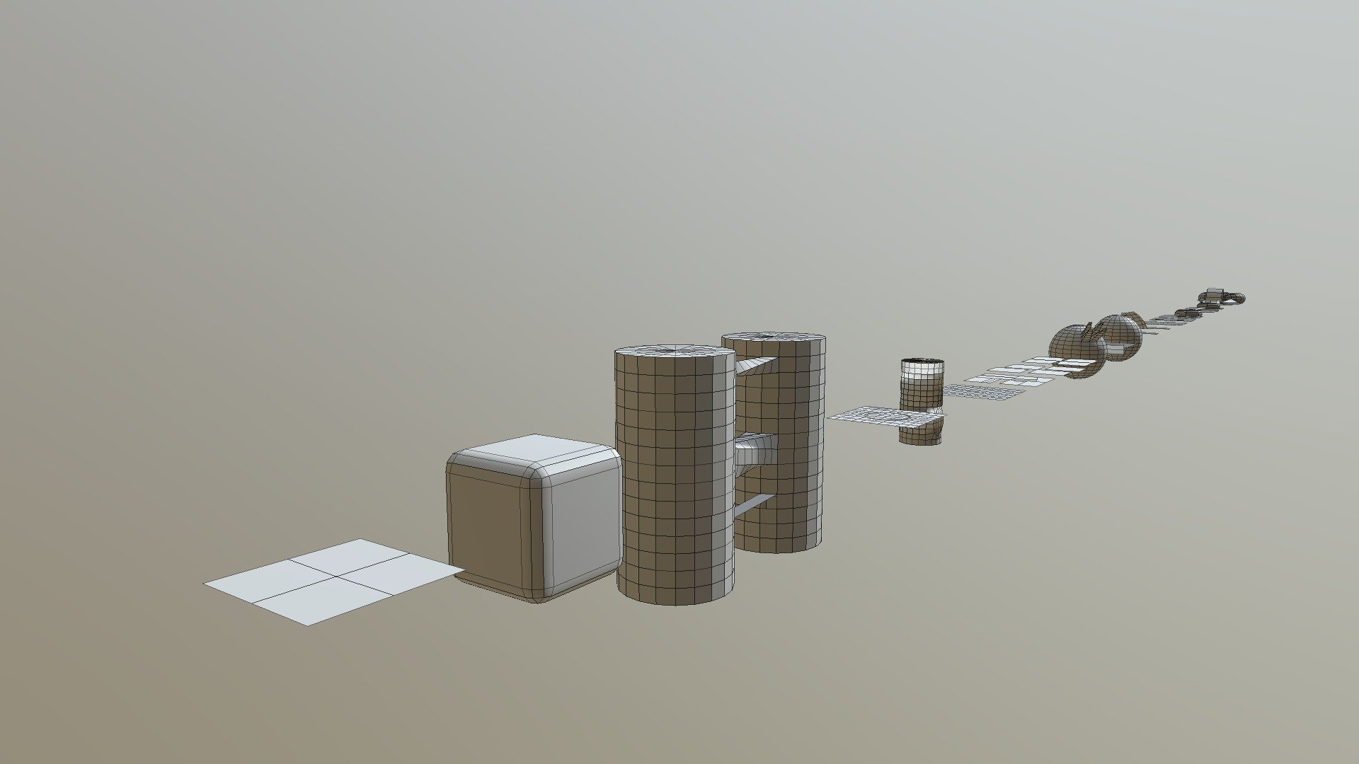 Mesh Menu Demo - 3D model by vanderh [a1b8cce] - Sketchfab
