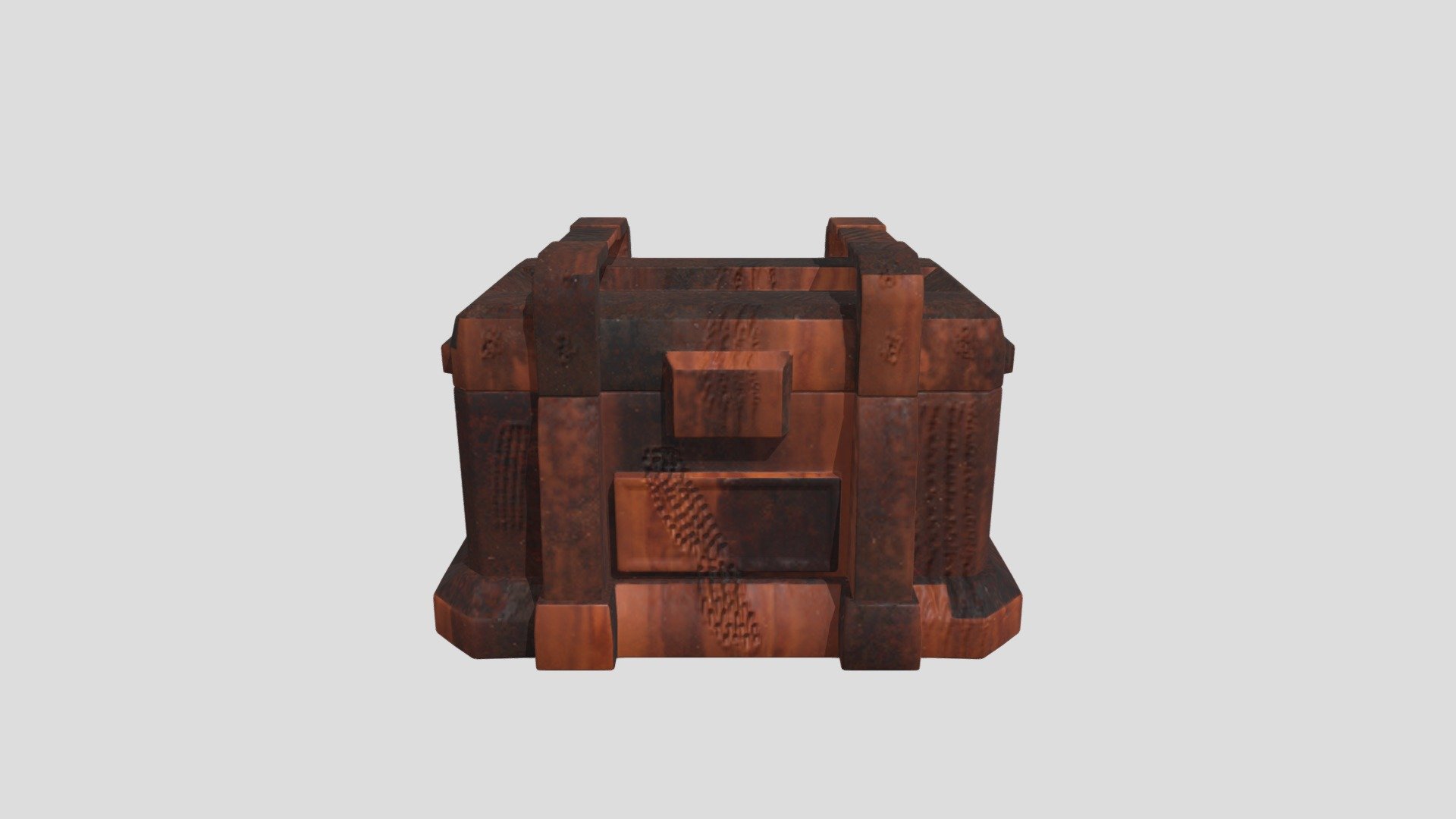 Contenedor Low Poly - 3D model by Claudia.Varona.Corcoba [a1b90bd ...