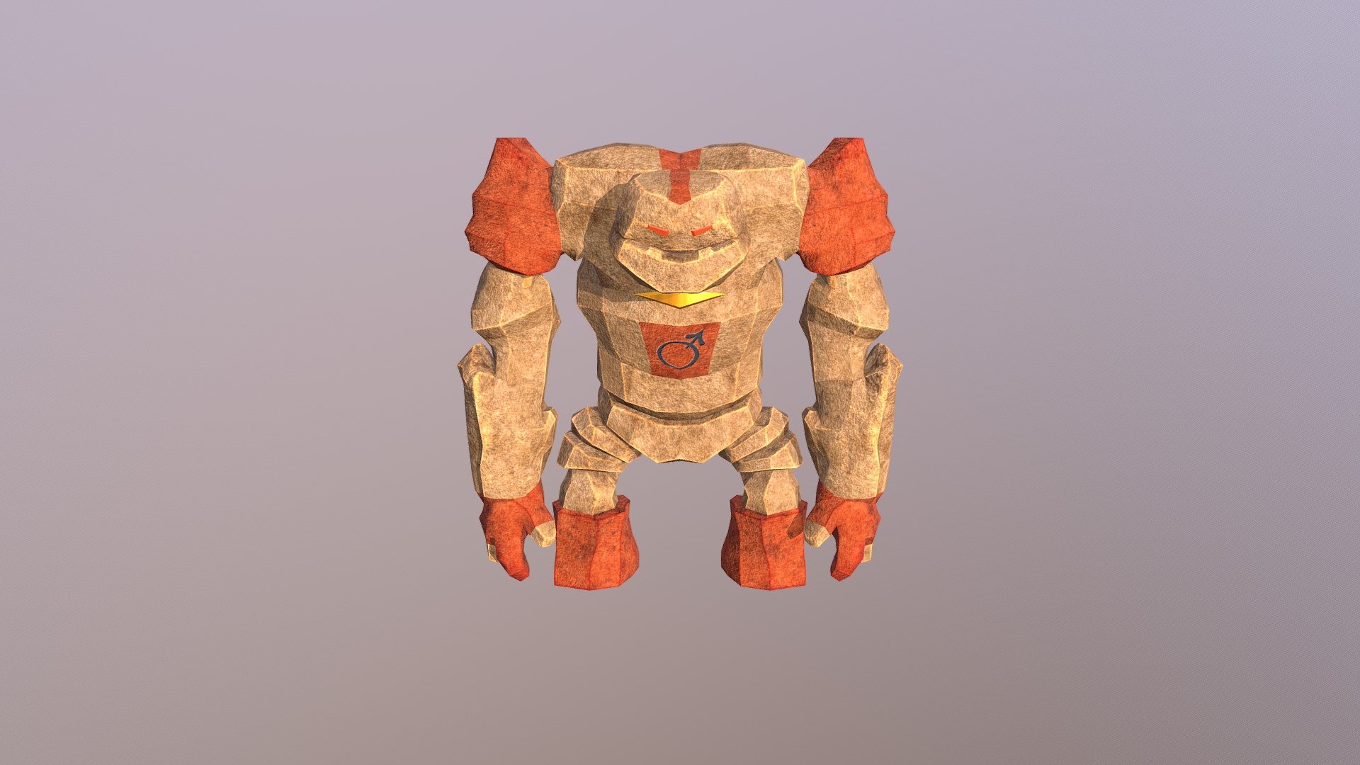 Earth Monster - 3D model by Amey Salvi (@iamameysalvi) [a1b9b12 ...