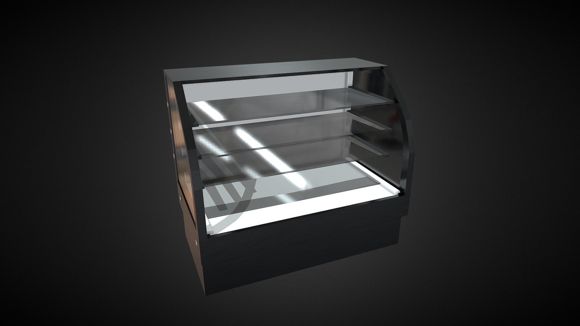 Open Display Fridge // 开放式展示冷柜 - 3D model by SeaMelon (@SeaMelon-Sea) [a1ba09b] - Sketchfab
