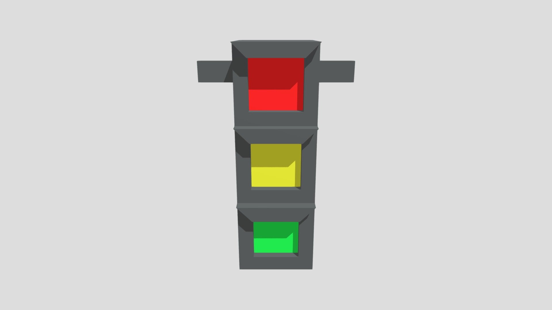 Low-Poly Traffic Lights - Download Free 3D model by LimanOff [a1ba5ab ...